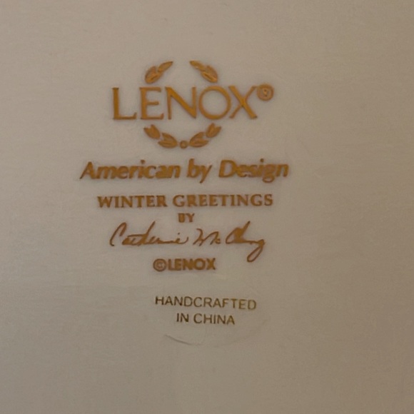 Lenox | Holiday | Lenox Winter Greeting Platter | Poshmark